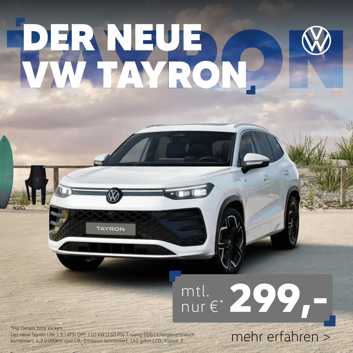 Der neue VW Tayron | Autohaus Dittmar Mäke